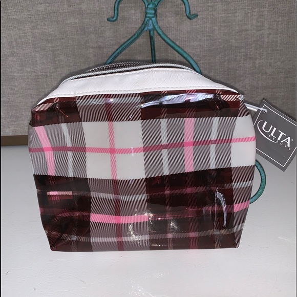 Ulta Beauty | Bags | Ulta Plaid Tartan Cosmetics Bag Nwt | Poshmark